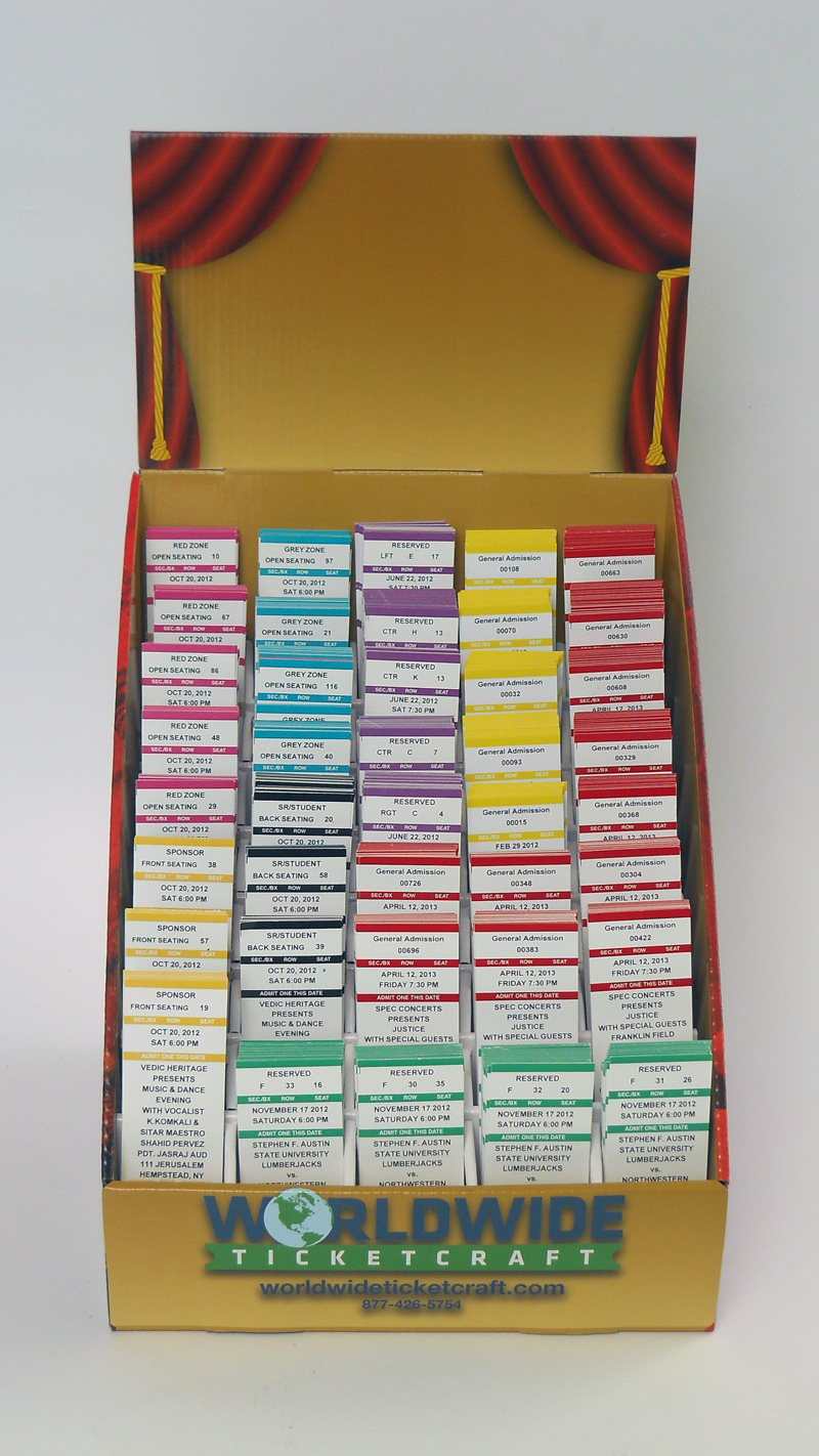 Ticketracks for your DIY tickets and computiks