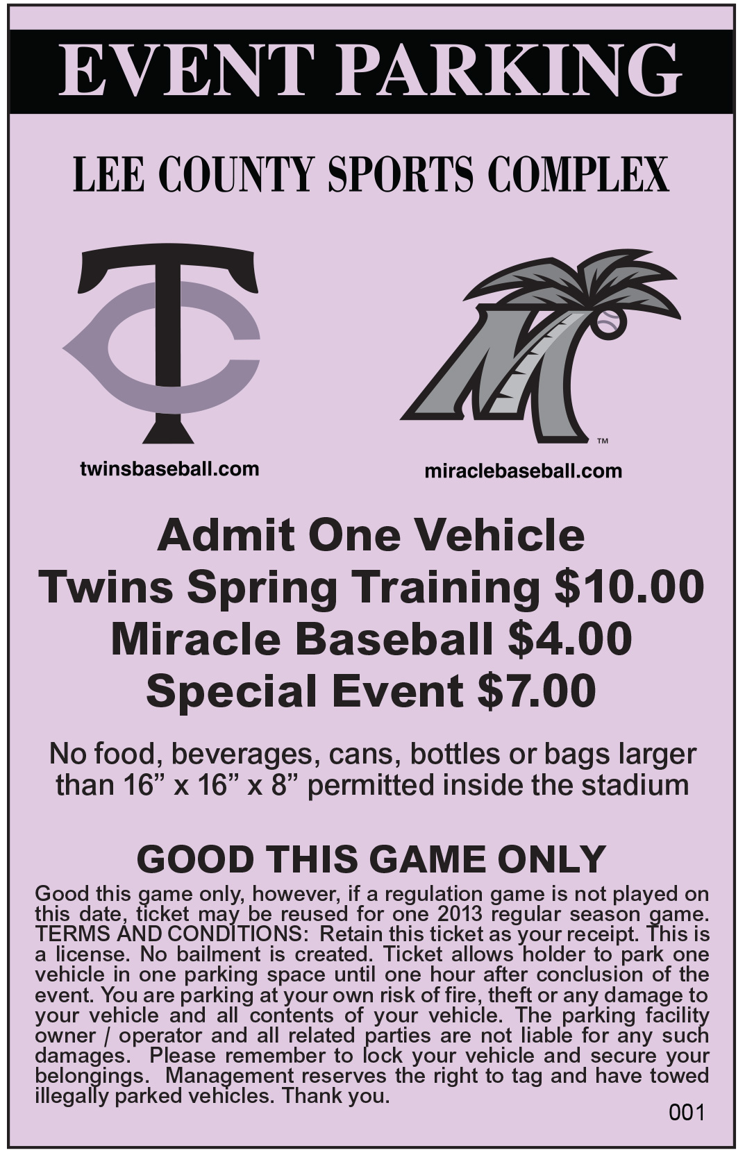 Parking Products Parking Passes